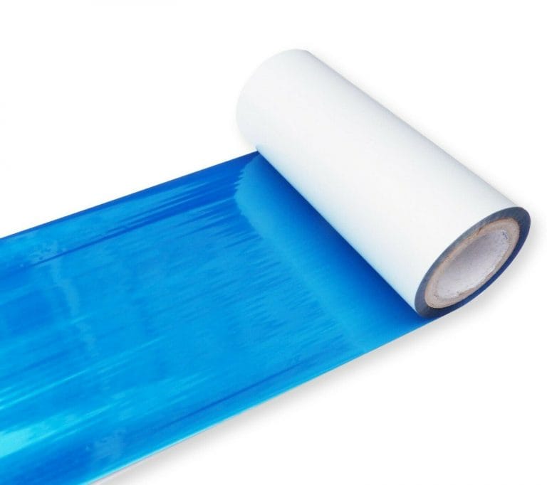 Labelling Solutions | 100mm x 50m roll metallic blue wax resin thermal ...